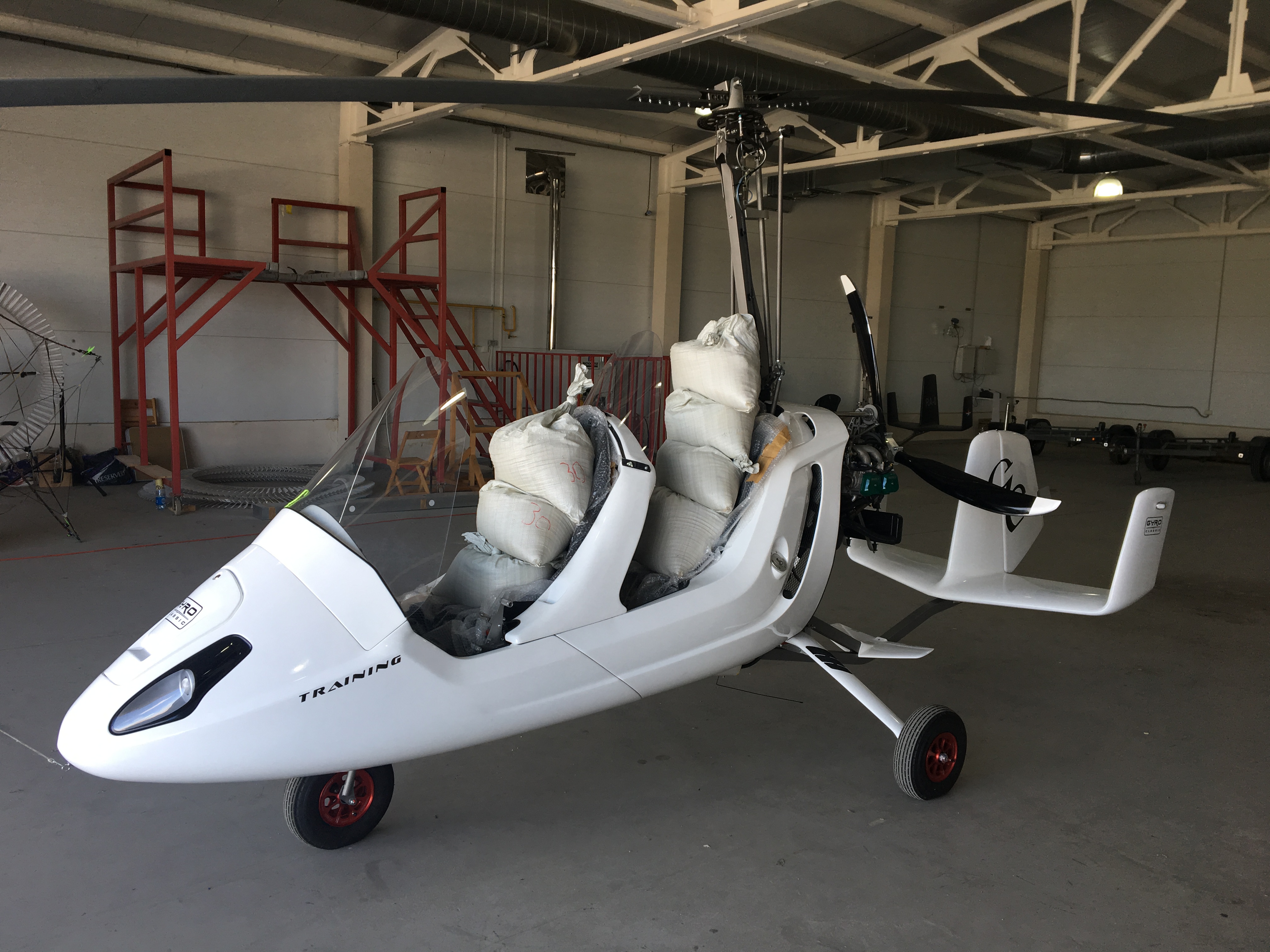Сертификация Gyro Classic: тест рессоры на гибкость | Автожиры AutoGyro